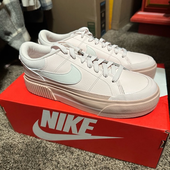 Nike | Shoes | Nike Pink Court Legacy Lift | Poshmark